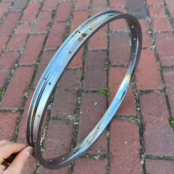 RIGIDA BICYCLE RIM 16 X 1-3/8 FITS FOLD UP BIKES CHOPPER CUSTOM & OTHE ...