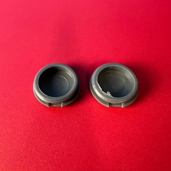 BICYCLE CRANK DUST CAPS GRAY FOR OLD SCHOOL BMX ROAD BIKES MOUNTAIN BI ...