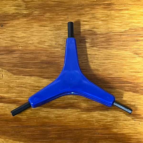 Y HEX 3-WAY ALLEN HEX WRENCH TOOL BUCKEYE VINTAGE NOS – Bicycle Heaven