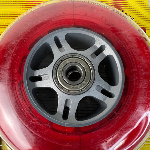 HUFFY MICRO REPLACEMENT SEALED BEARING WHEELS RED MODEL #99961 ...