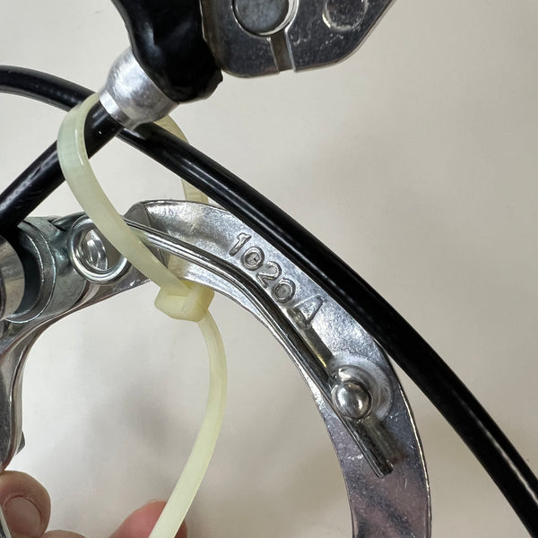 VINTAGE 1020A SILVER FRONT BRAKE SET FIT OLD SCHOOL BMX MONGOOSE REDLI ...