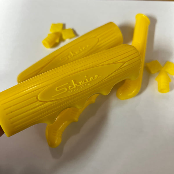 HUNT-WILDE SCHWINN STINGRAY LEMON PEELER GRIPS / LEVER COVERS / FLAG V ...