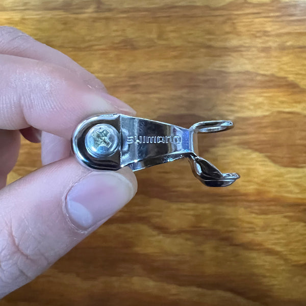 SHIMANO CHAIN STAY CABLE GUIDE STOP ROAD BIKE CLAMP-ON VINTAGE NOS ...