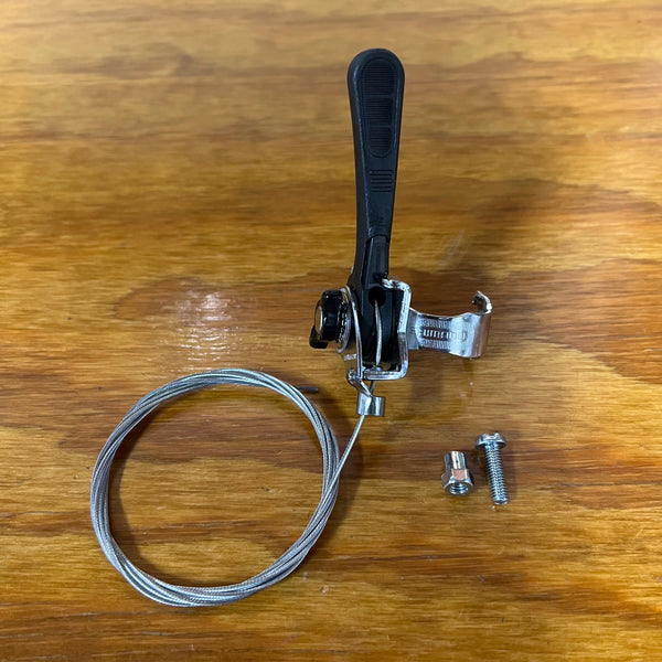 SHIMANO 5 SPEED FRICTION SHIFTER STEM MOUNT CLAMP ON BLACK VINTAGE NOS ...