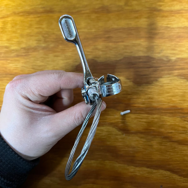 SHIMANO 5 SPEED FRICTION SHIFTER STEM MOUNT CLAMP ON VINTAGE NOS JAPAN ...